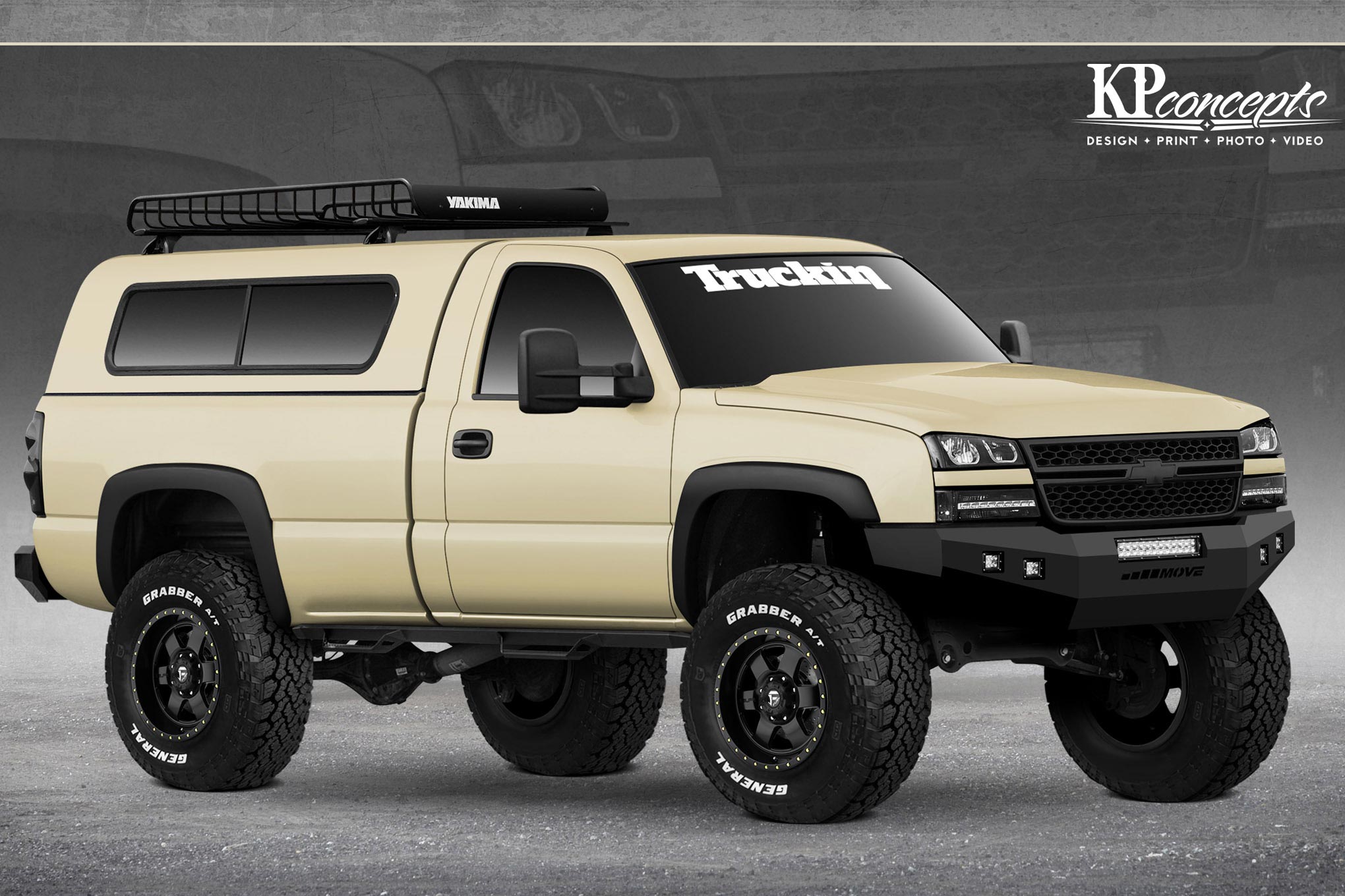 2003 Chevy Silverado overland build, 1971 Chevy Suburban